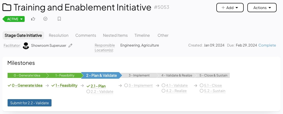 Revolutionizing Milestone Management with KaiNexus' Stage Gates