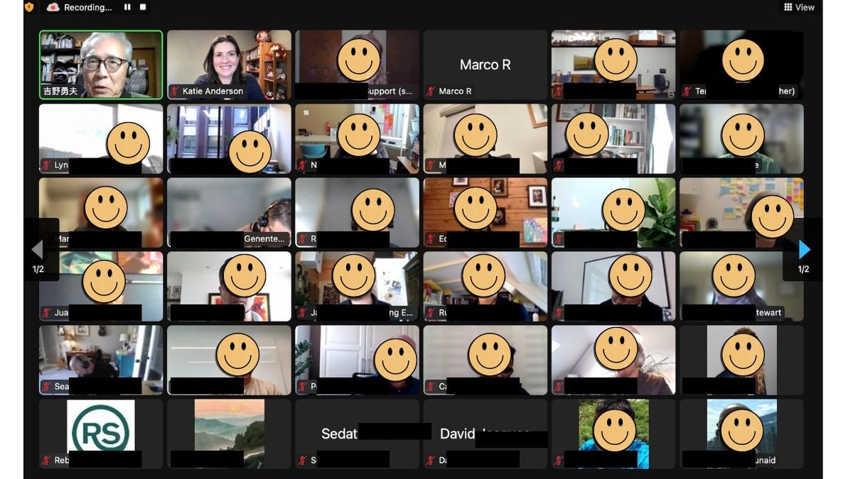 Experimenting with an "Audience View" for Webinar Presenters