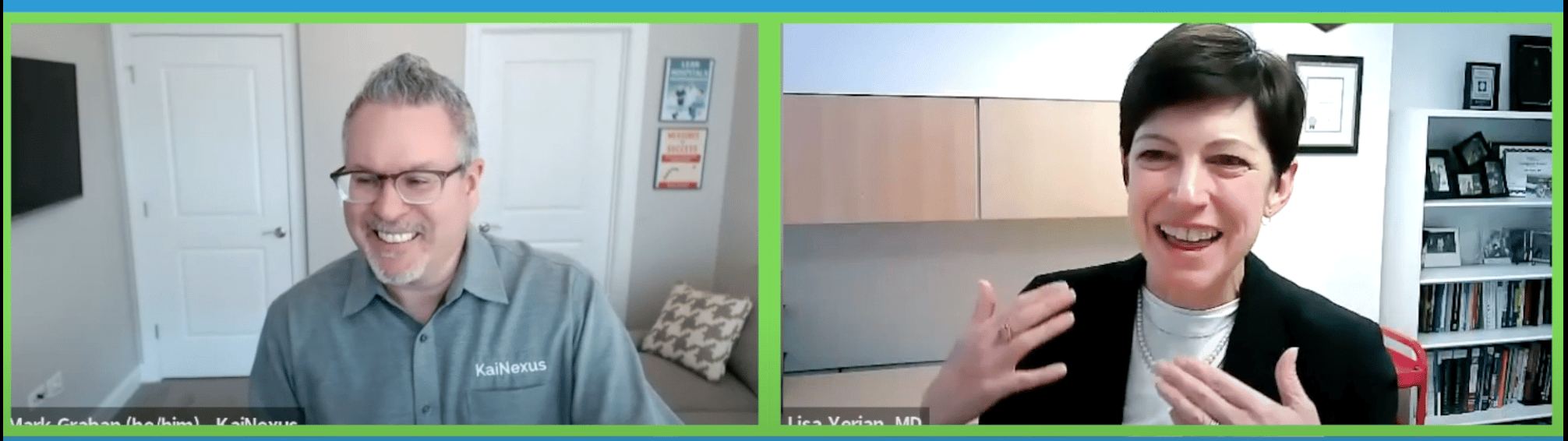 Experimenting with an "Audience View" for Webinar Presenters